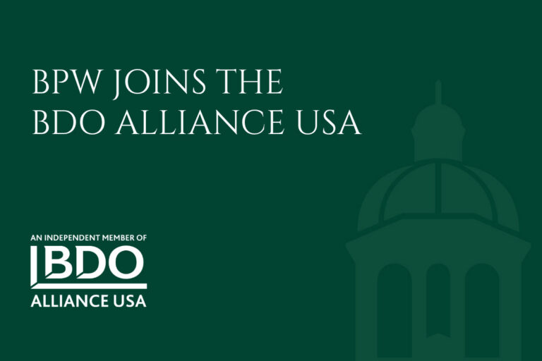 Bartlett, Pringle & Wolf, LLP Joins the BDO Alliance USA - Bartlett ...